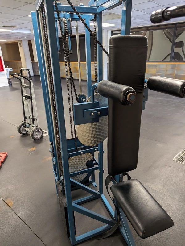 Nautilus 1st Generation Behind the Neck Torso Arm Pulldown Combo ...